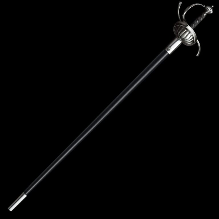 Ribbed Shell Swept Hilt Rapier - Swords.co.uk