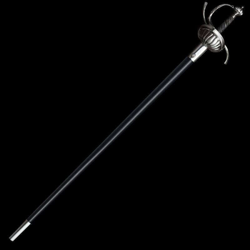 Ribbed Shell Swept Hilt Rapier - Swords.co.uk