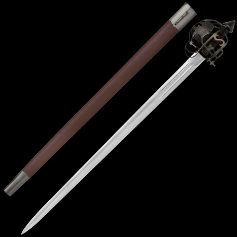 John Barnet Basket Hilt Sword Museum Quality - Swords.co.uk