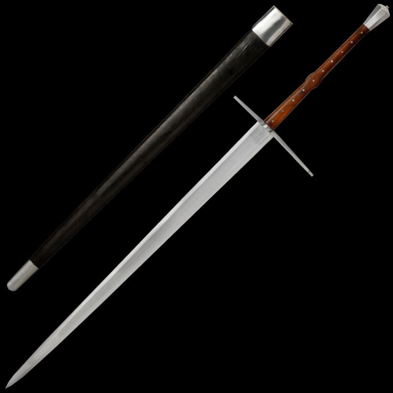 Way Of The Warrior 1400 Era 2 Handed Sword And Scabbard - Swords.co.uk