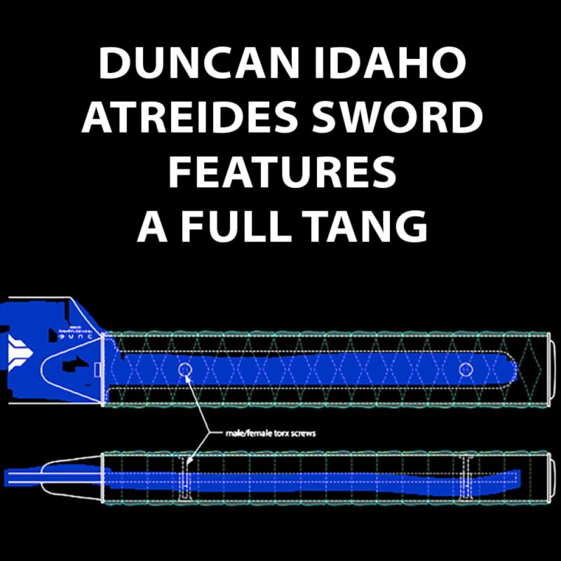 DUNCAN IDAHO ATREIDES SWORD - Swords.co.uk