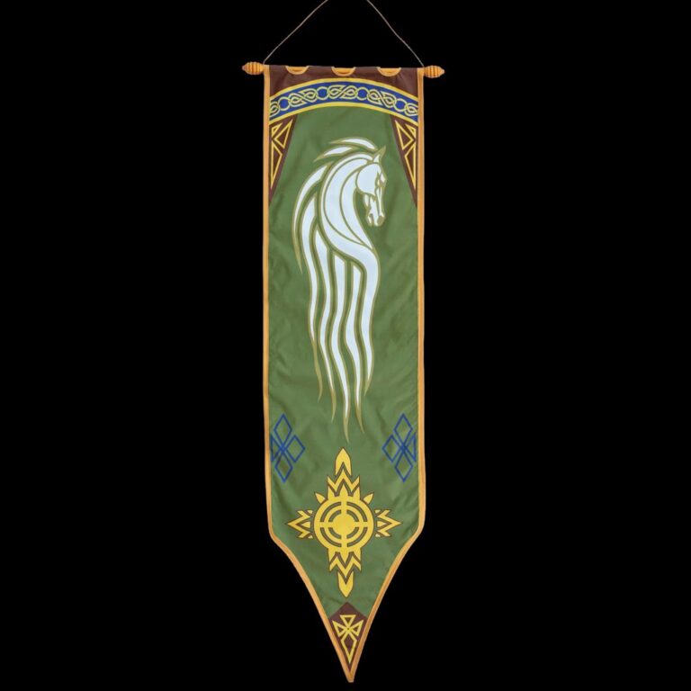 Officially Licensed Rohan Banner from Lord of the Rings - Swords.co.uk